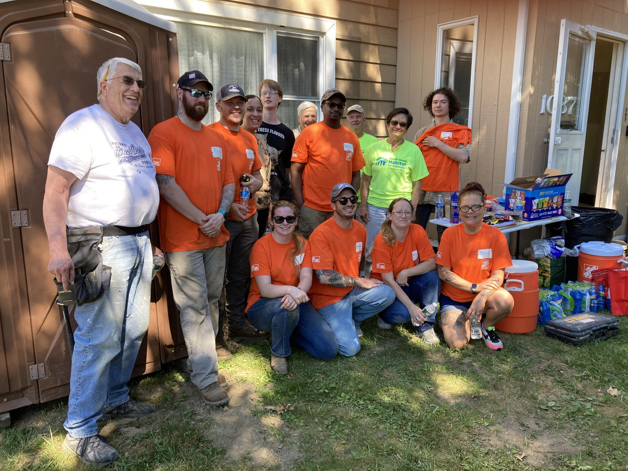 Volunteers Help With Local Habitat For Humanity Project | News, Sports ...